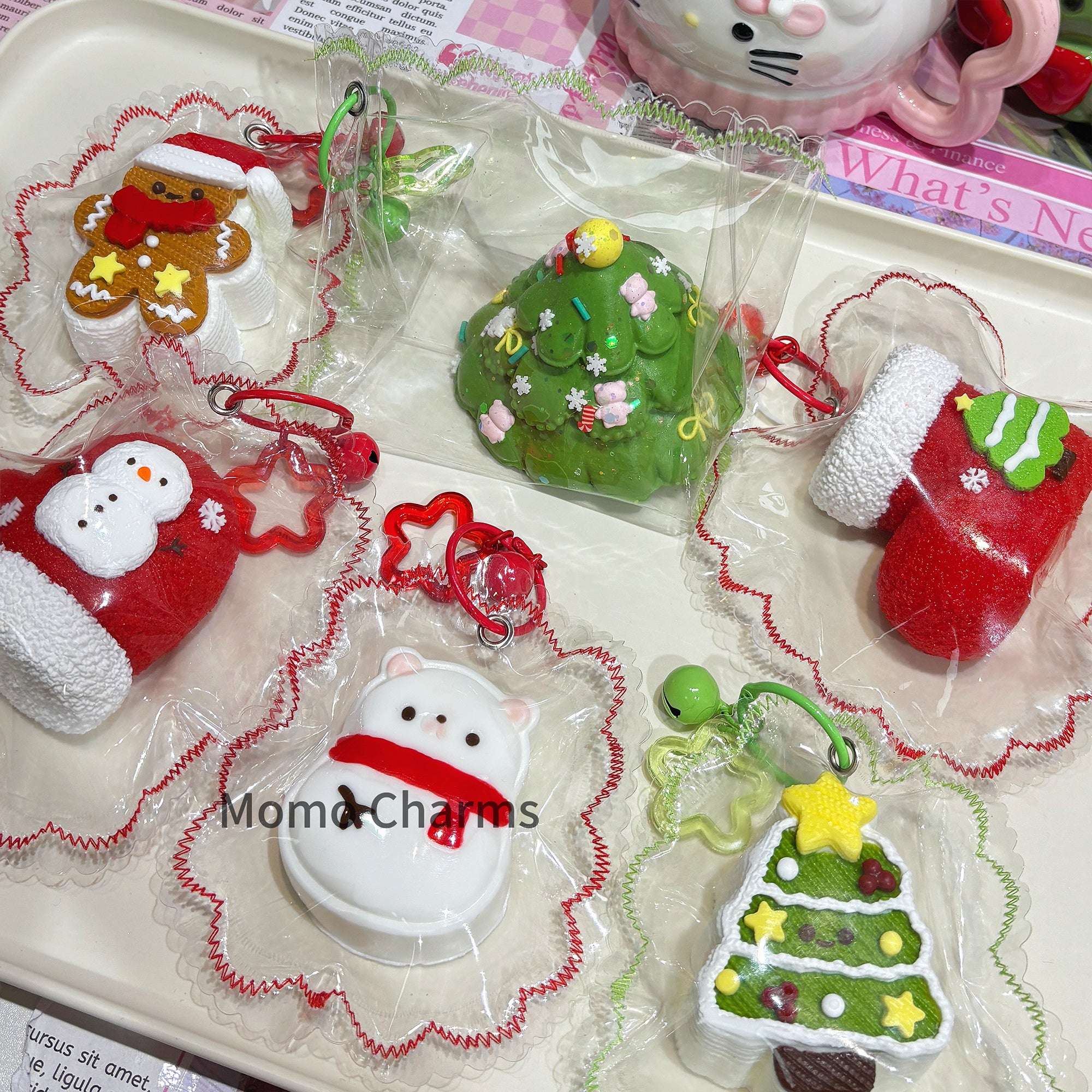 Christmas Series Silicone Squishy Collection – MomoCharms
